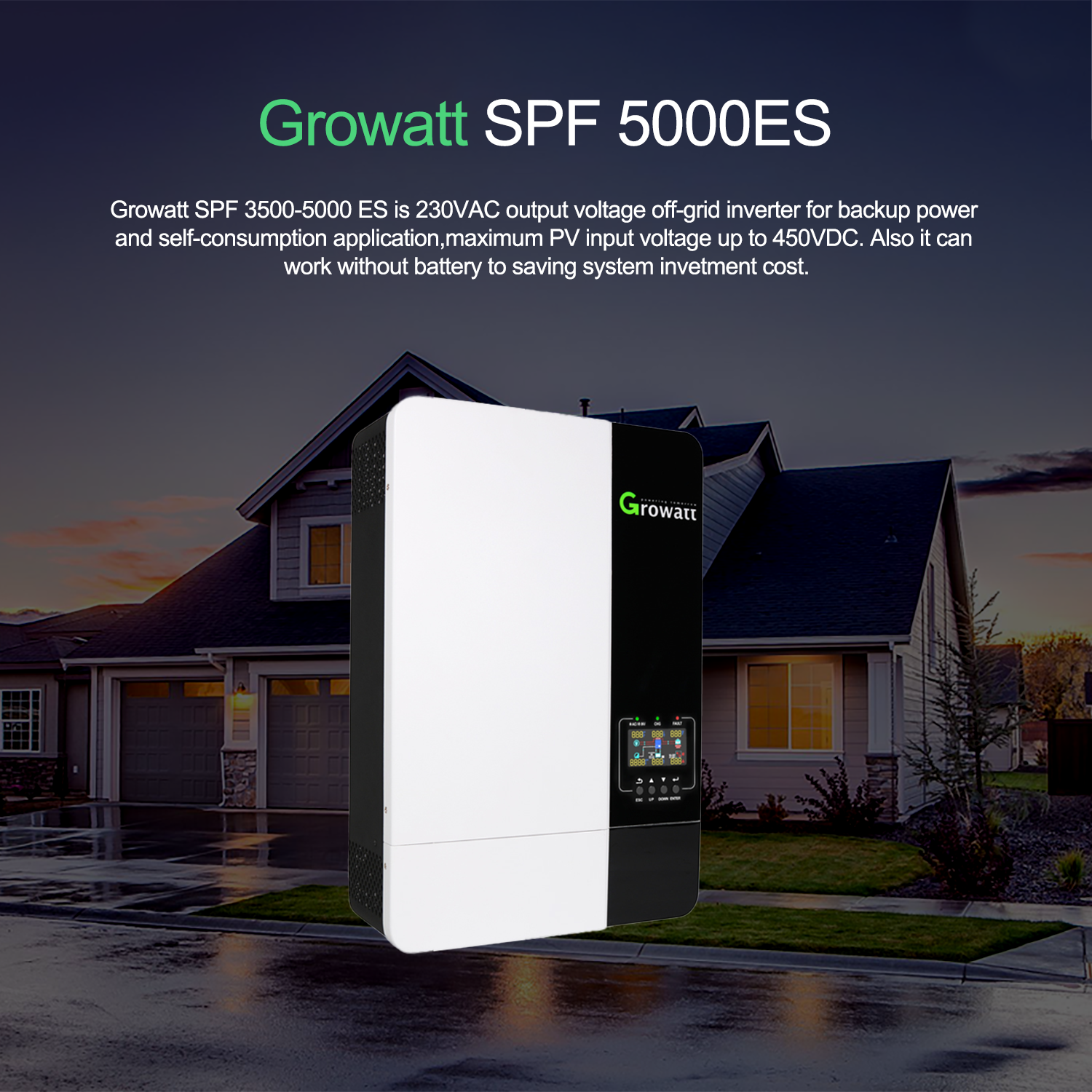 Growatt Inverter For Home - Cooli
