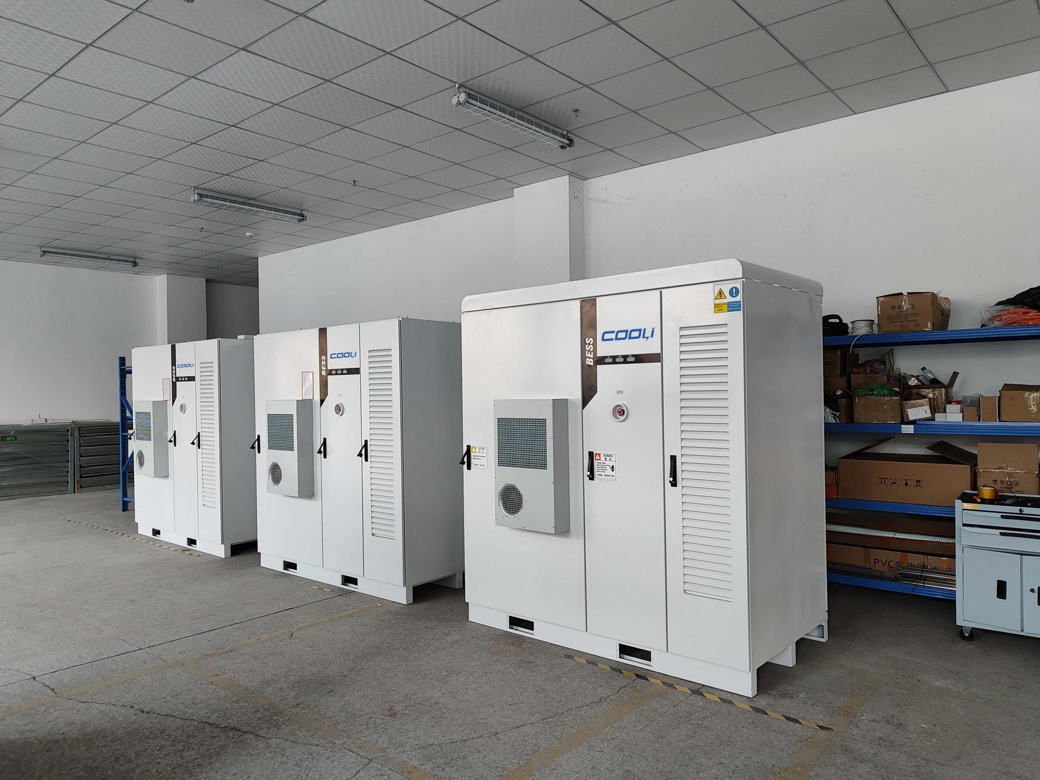 Solar Battery Storage With All In One Cabinet - Cooli Lithium Battery ...