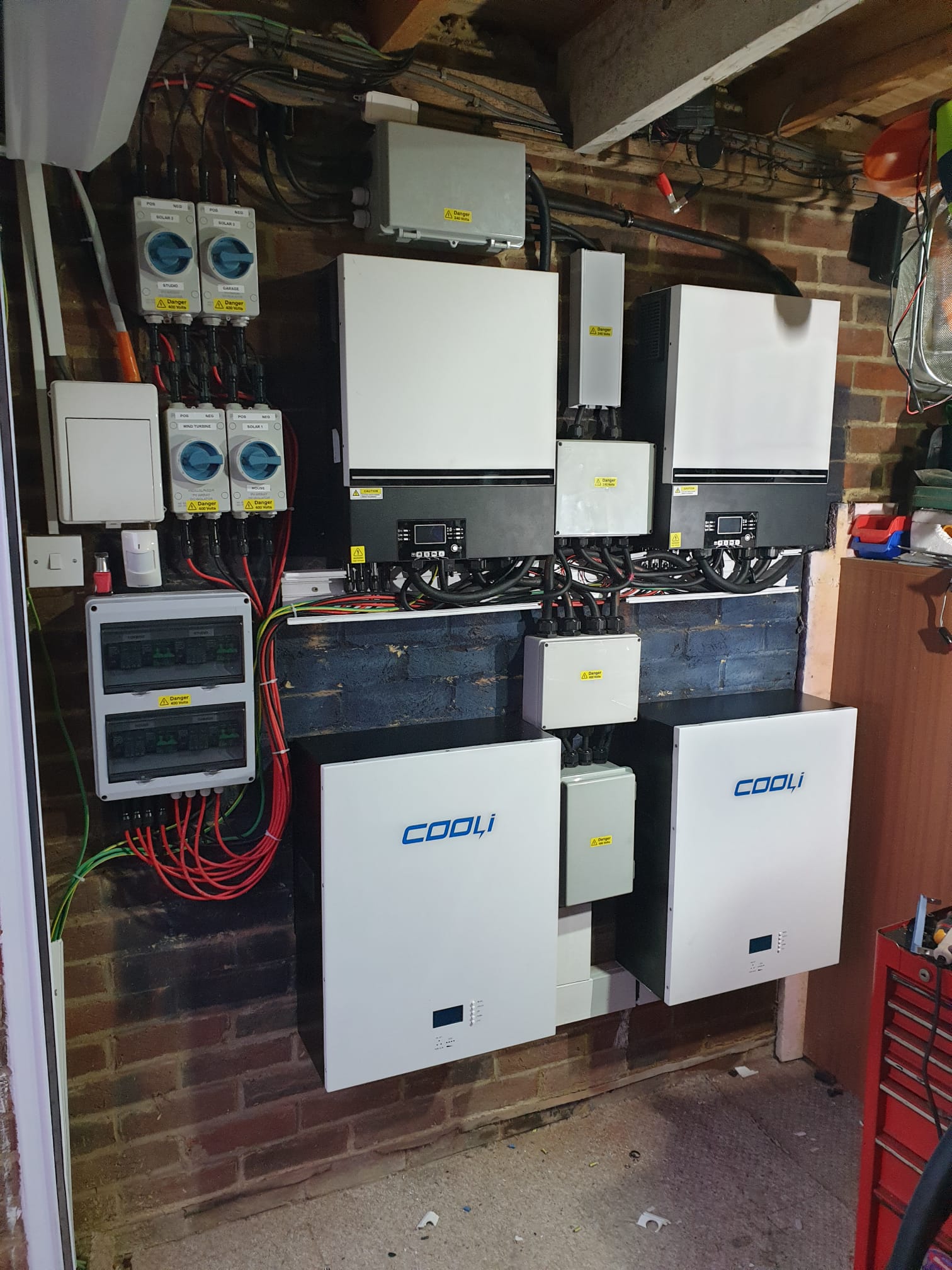 Wall Mounted Battery - Cooli Lithium Battery Factory