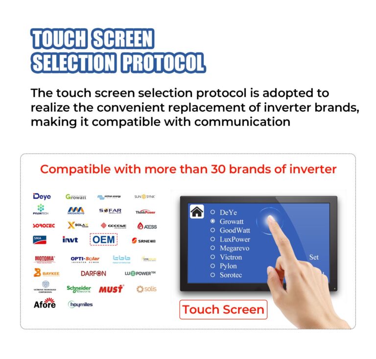 Wholesale Lifepo4 Solar Battery (Touch screen selection protocol ...