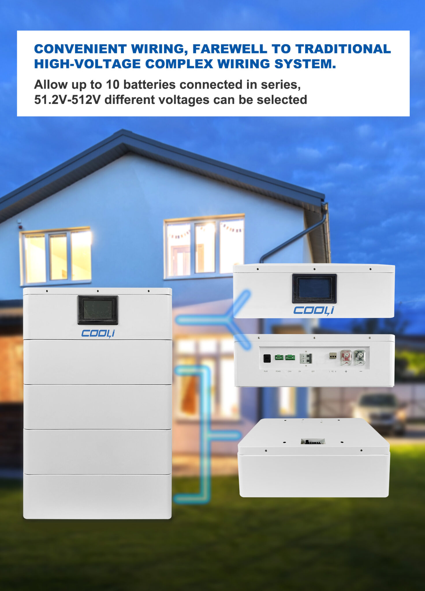HV Stacked Battery Module - Cooli Lithium Battery Factory